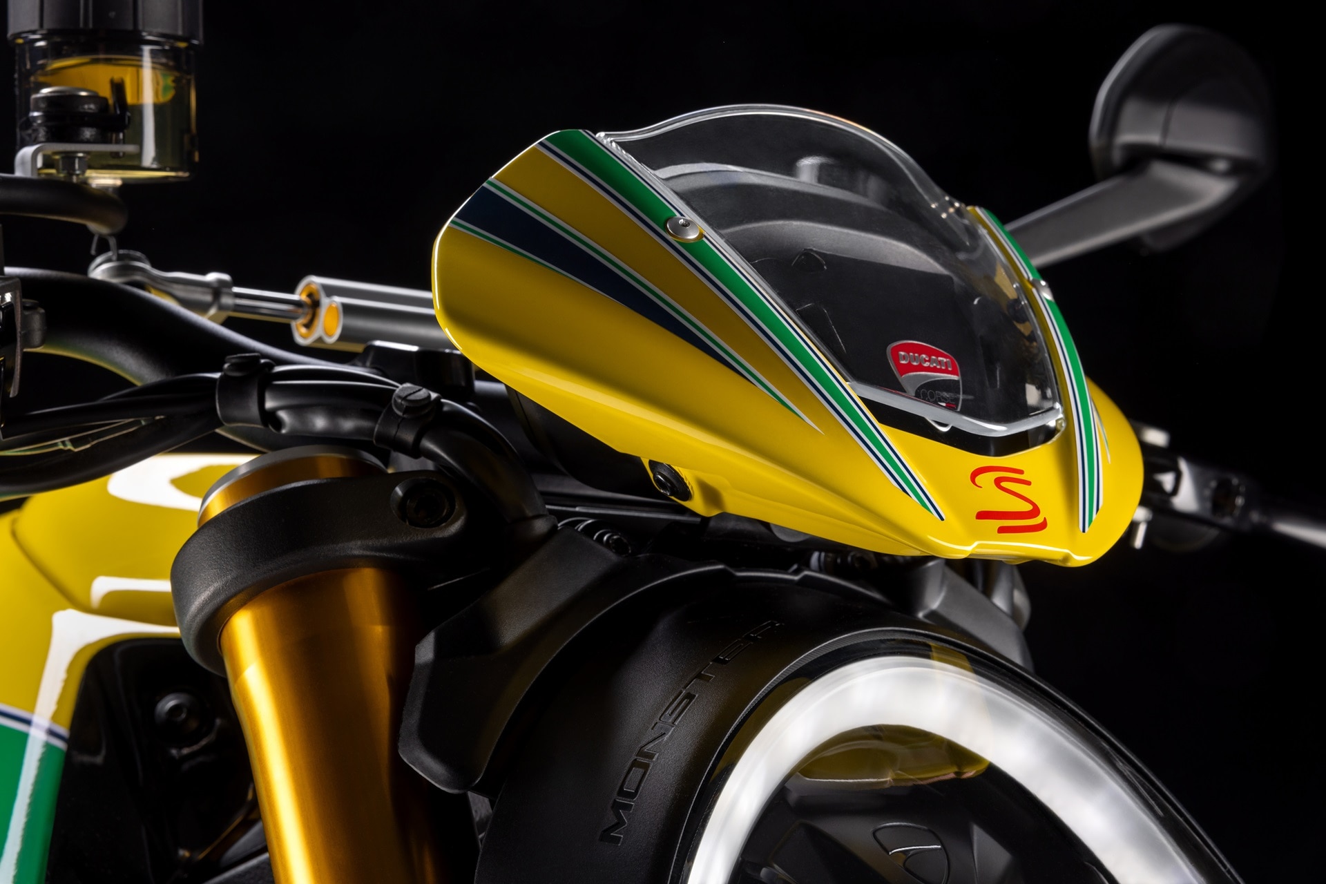 Ducati Monster Senna: homenagem ao tricampeão | Mobilidade Estadão ...